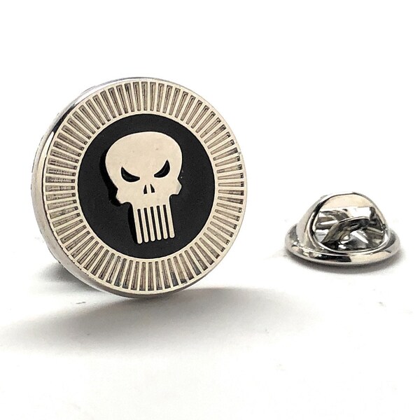 Skull Lapel Pin - Etsy