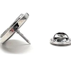 Doves Pin Silver Trim Pewter Embossed Design Lapel Pin Love - Etsy