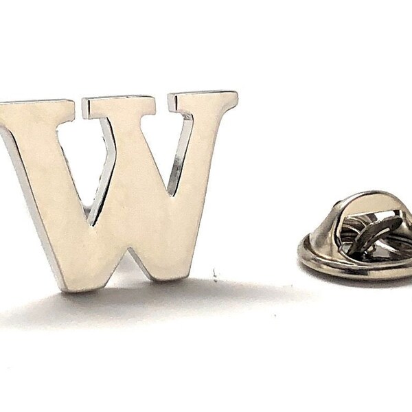 Initial Tie Tack - Etsy