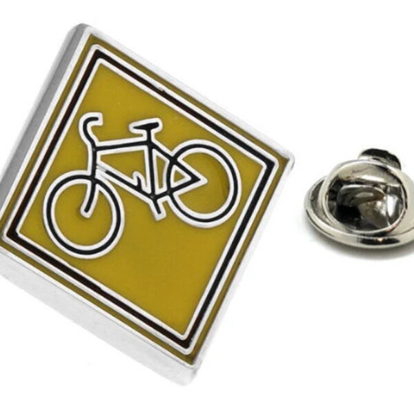 Bicycle Enamel Pin - Etsy