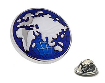 Earth Pin Brooch Earth Day Planet World Globe Earth - Etsy