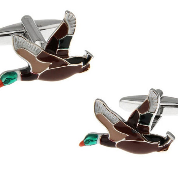 Duck Cufflinks - Etsy