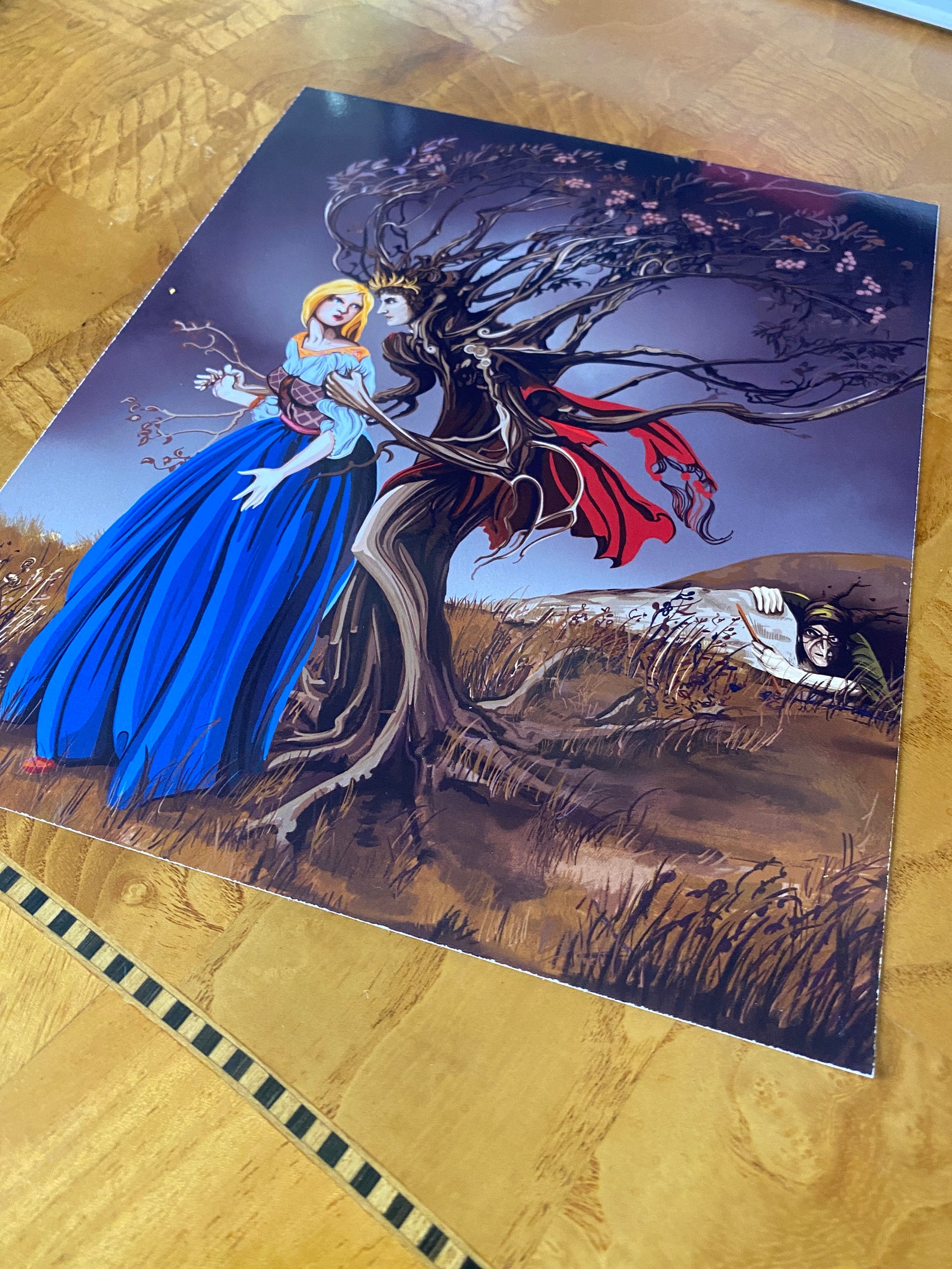 The Old Woman in the Wood - Etsy