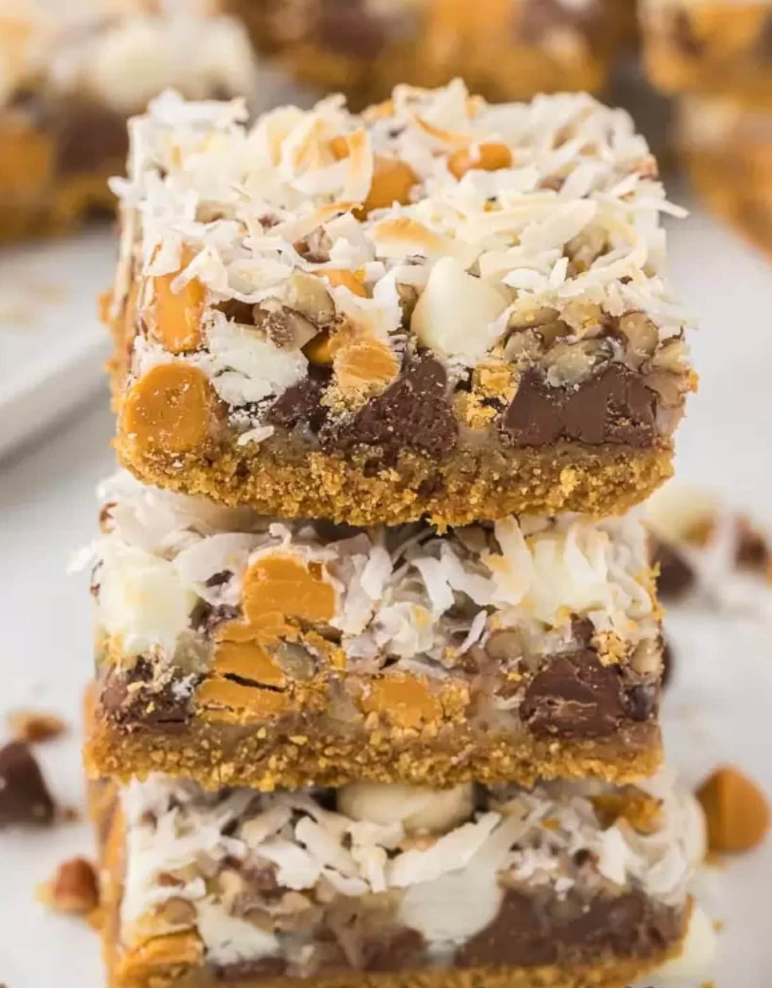 9 Layer Magic Bars ; Dark Chocolate, Butterscotch, Coconut - Etsy