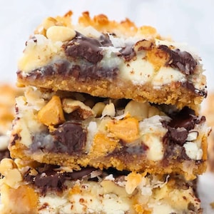 9 Layer Magic Bars ; Dark Chocolate, Butterscotch, Coconut - Etsy