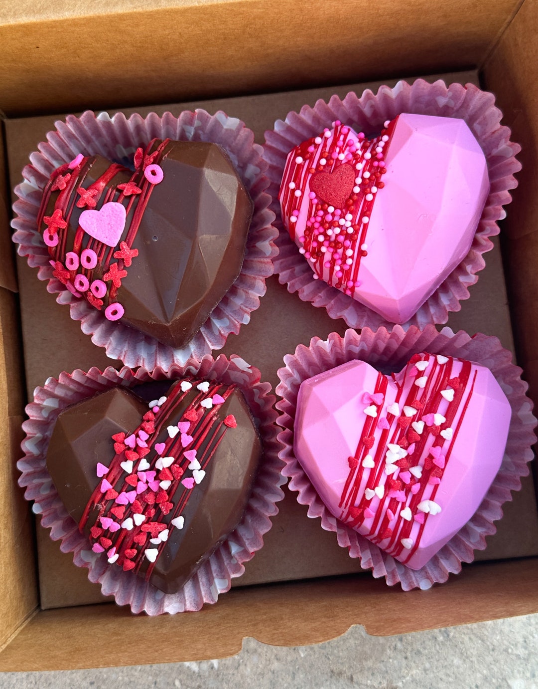 Cocoa Loves You Too : Valentine's Gift Heart Shaped Hot Cocoa Bombs - Etsy
