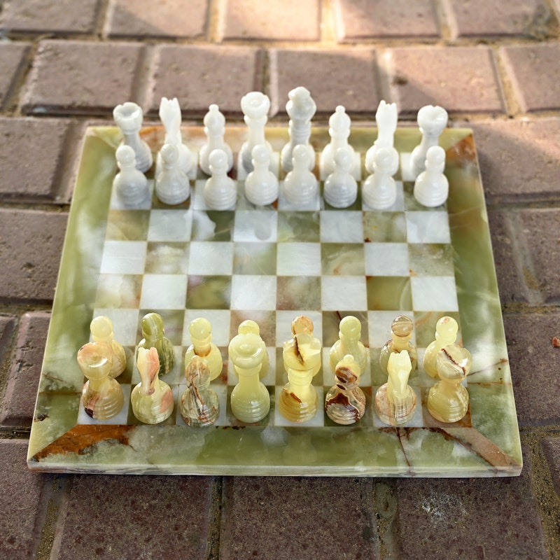 Marble Onyx Chess Sets - Etsy