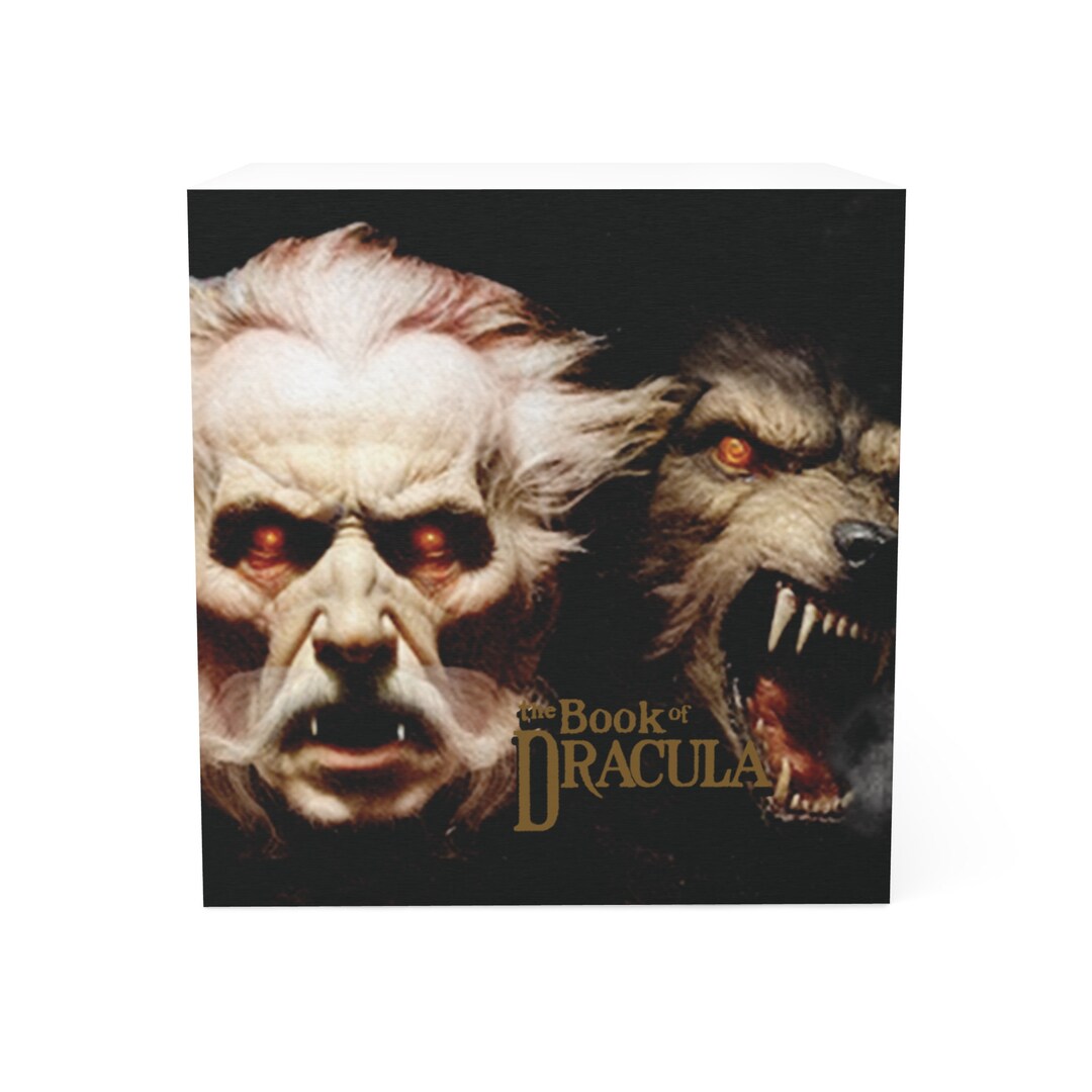 The Book of Dracula Note Cube the Power of the Wolf - Etsy