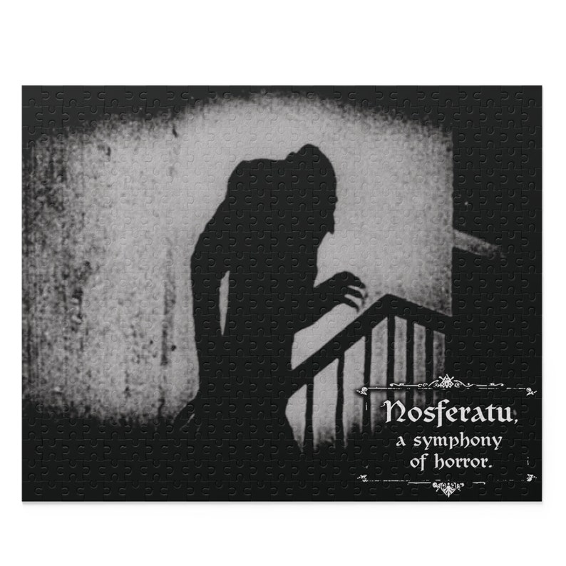 Nosferatu 1922 Puzzle, Count Orlok's Shadow, Gothic Horror, 500-piece ...