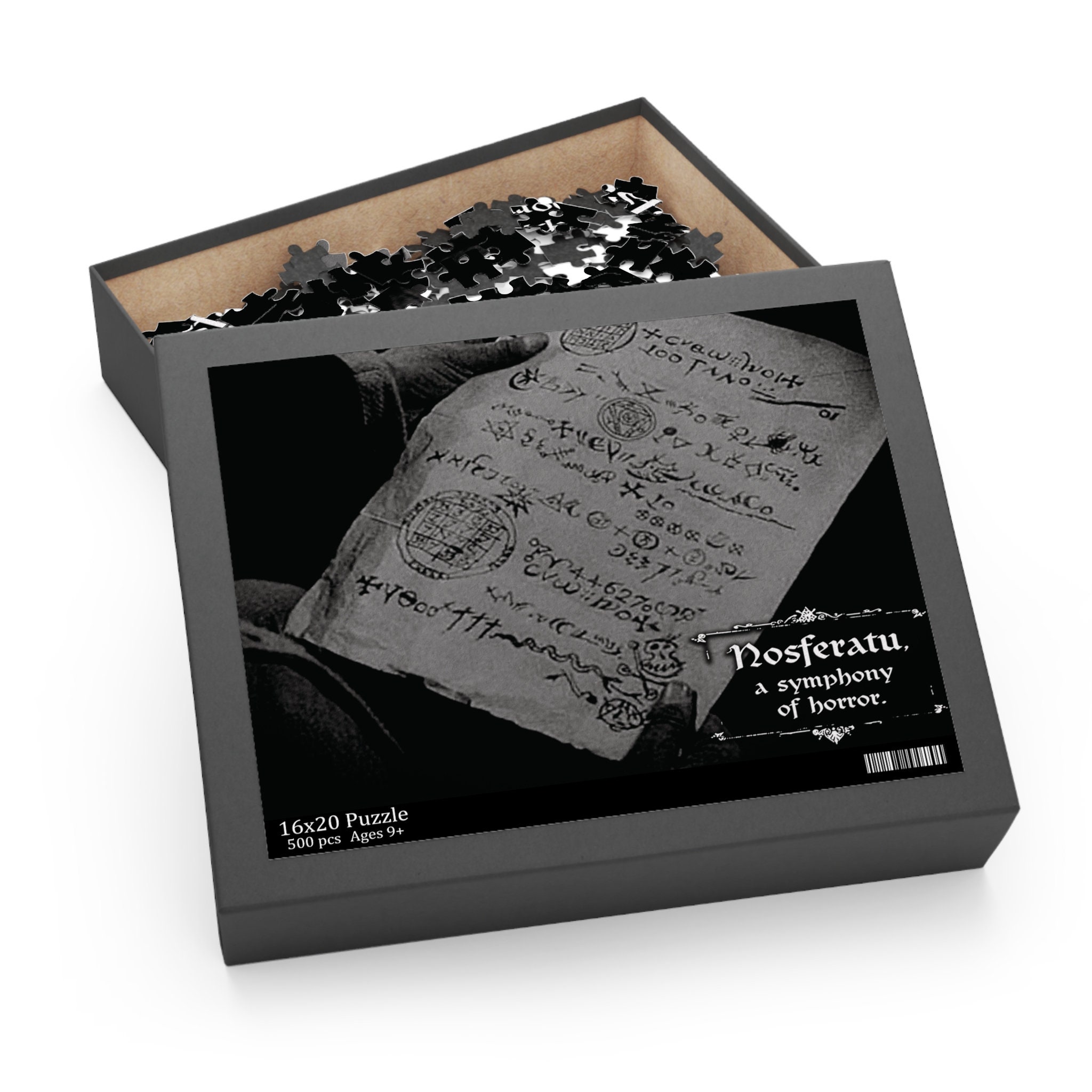 Nosferatu the Knock-orlok Contract Puzzle Nosferatu 1922 Collectible ...