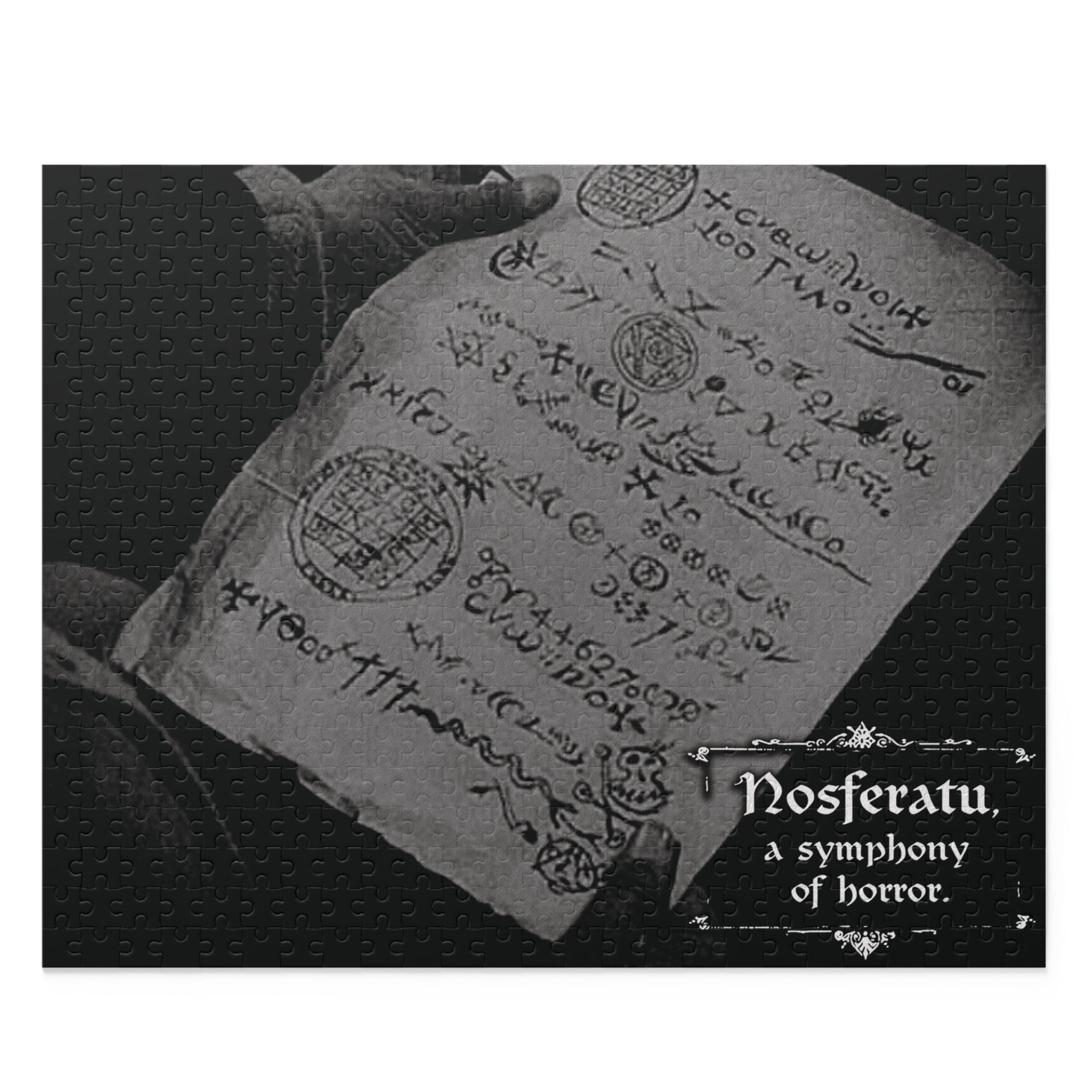 Nosferatu the Knock-orlok Contract Puzzle Nosferatu 1922 Collectible ...