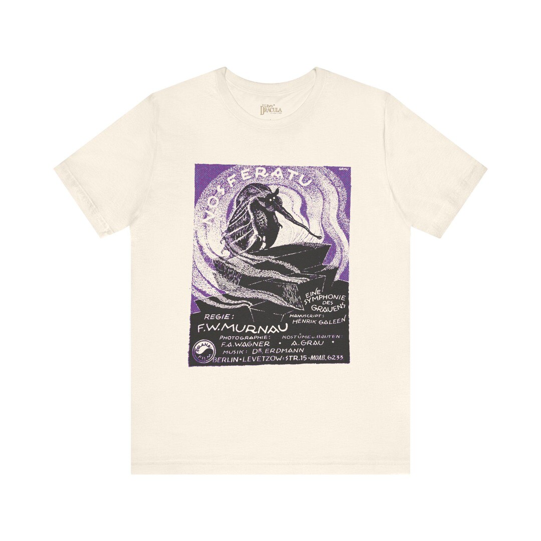 Albin Grau's Original Poster Art T-shirt for Nosferatu, Eine Symphonie ...
