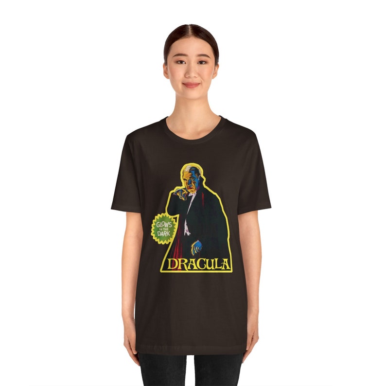 Aurora Dracula Glow-in-the-dark Model Kit Box Art T-shirt Nostalgic ...