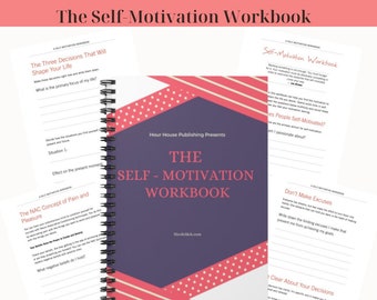 Motivation Workbook - Etsy