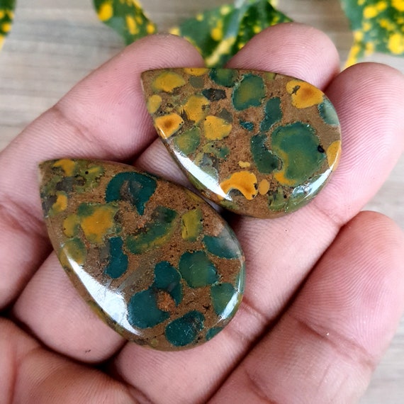 Gemstones Materials Jewelry & Beauty Fruit Jasper Gemstone Natural ...