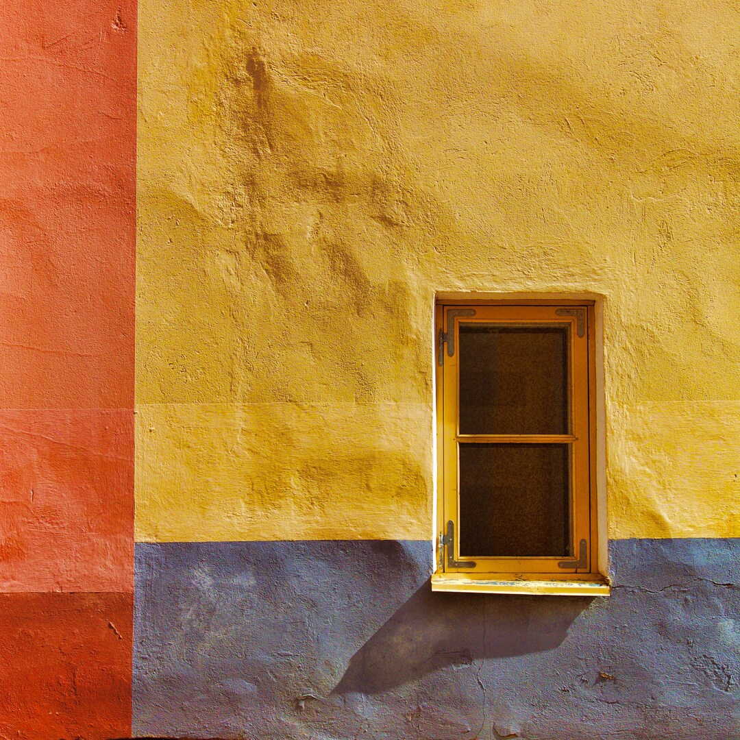 Photograph of a Window and Wall in Tallinn, Estonia - Etsy