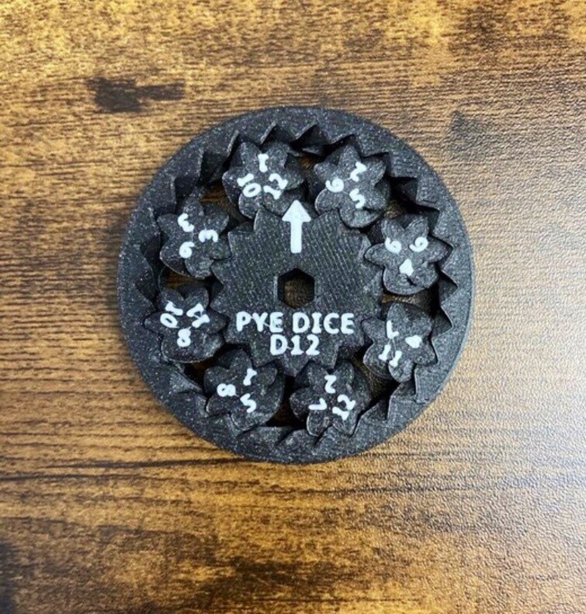 3D Printed D12 Spinner Dice Alternative Customizable Colors - Etsy