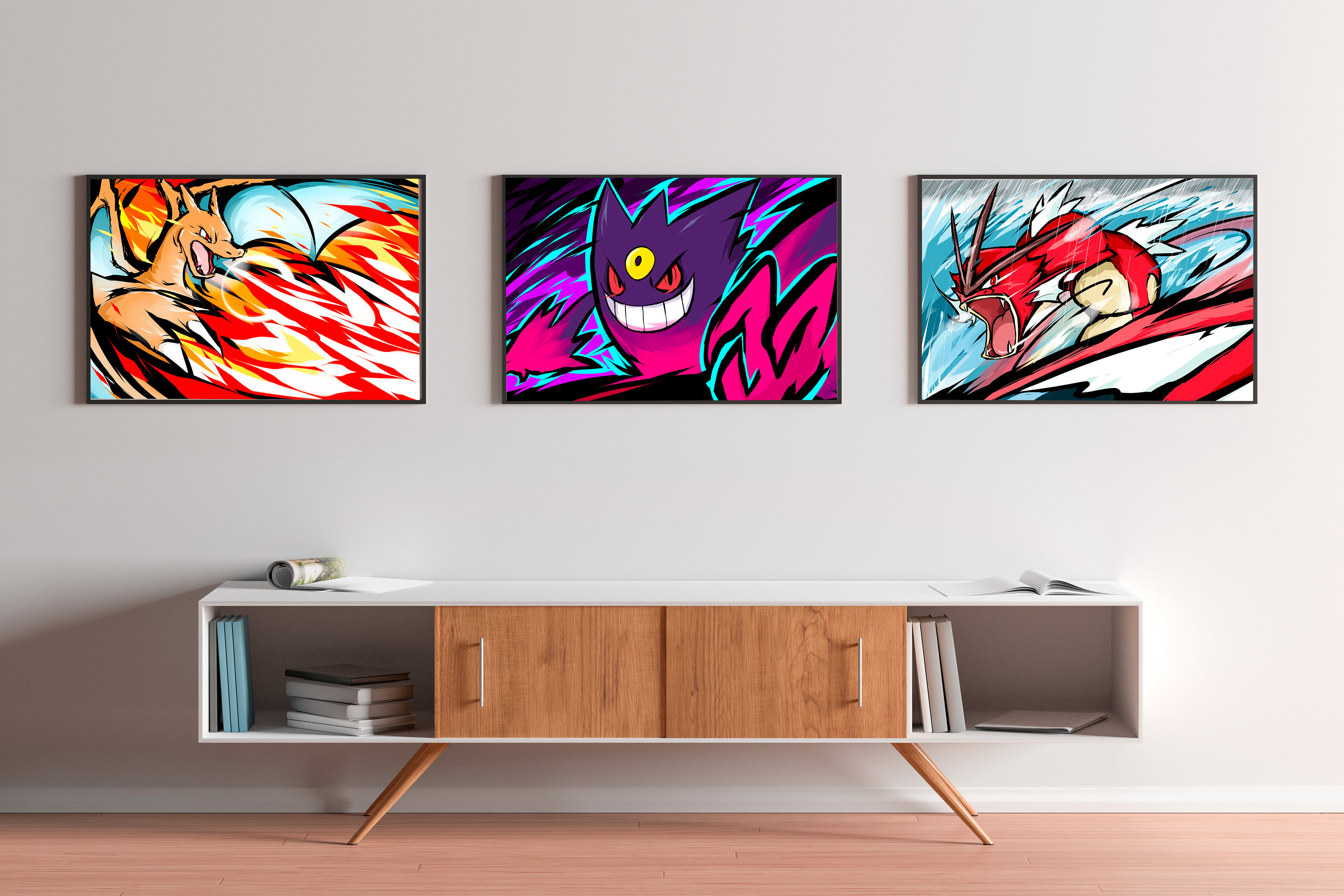 Pokemon Posterpokemon Print Pokemon Wall Art Pokemon Poster - Etsy