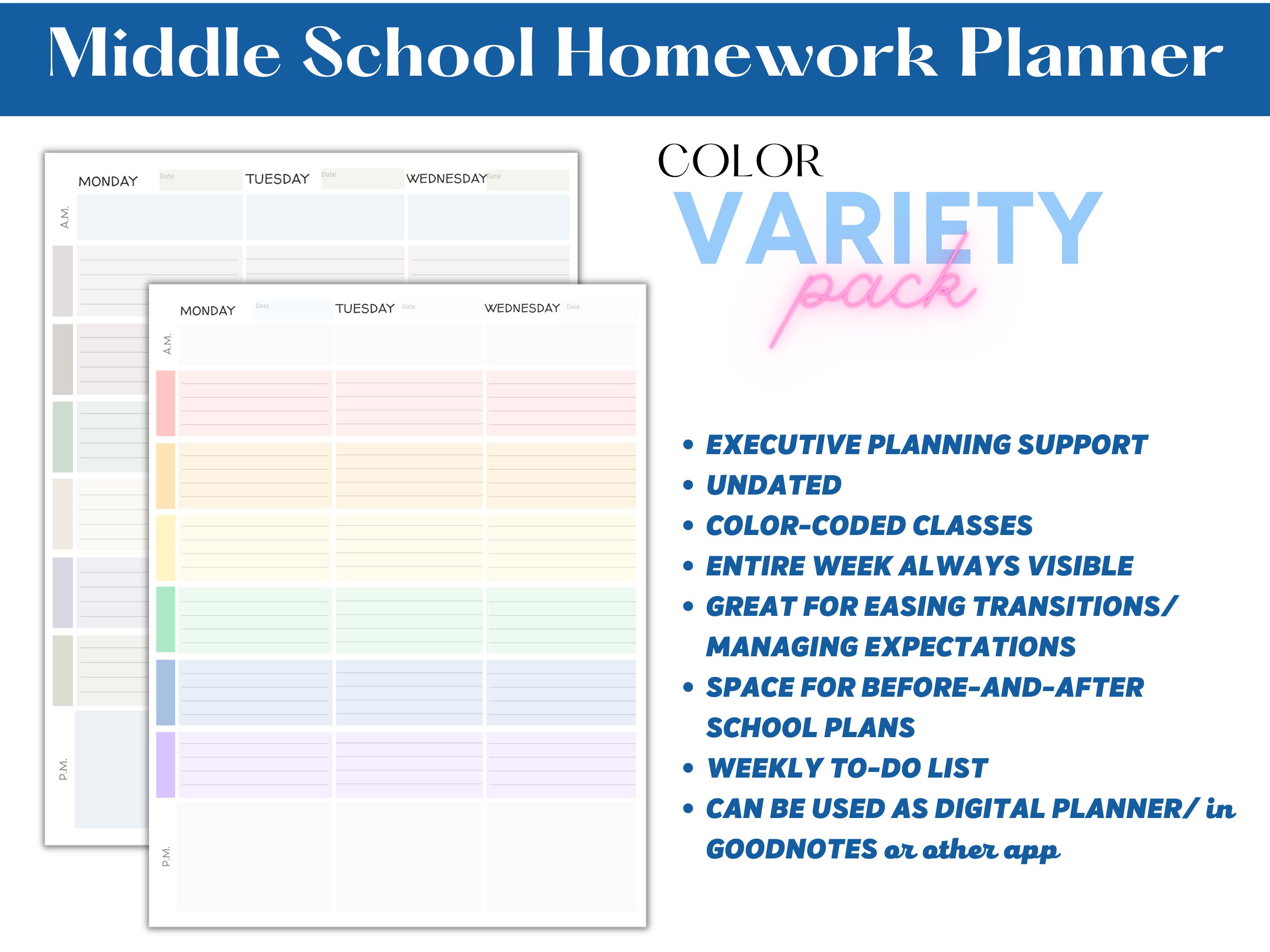 Homework Checklist For High School Student