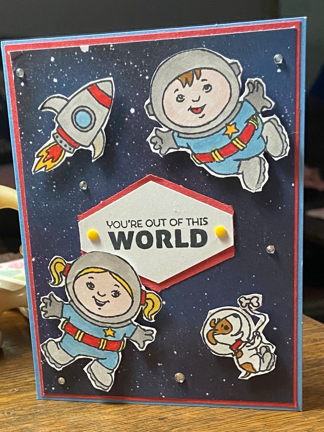 Out of This World Birthday Card - Etsy