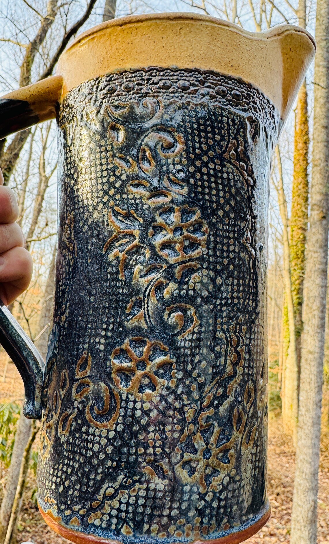 Handmade Ceramic Pitcher, Studio Pottery Pitcher, Signed - Etsy