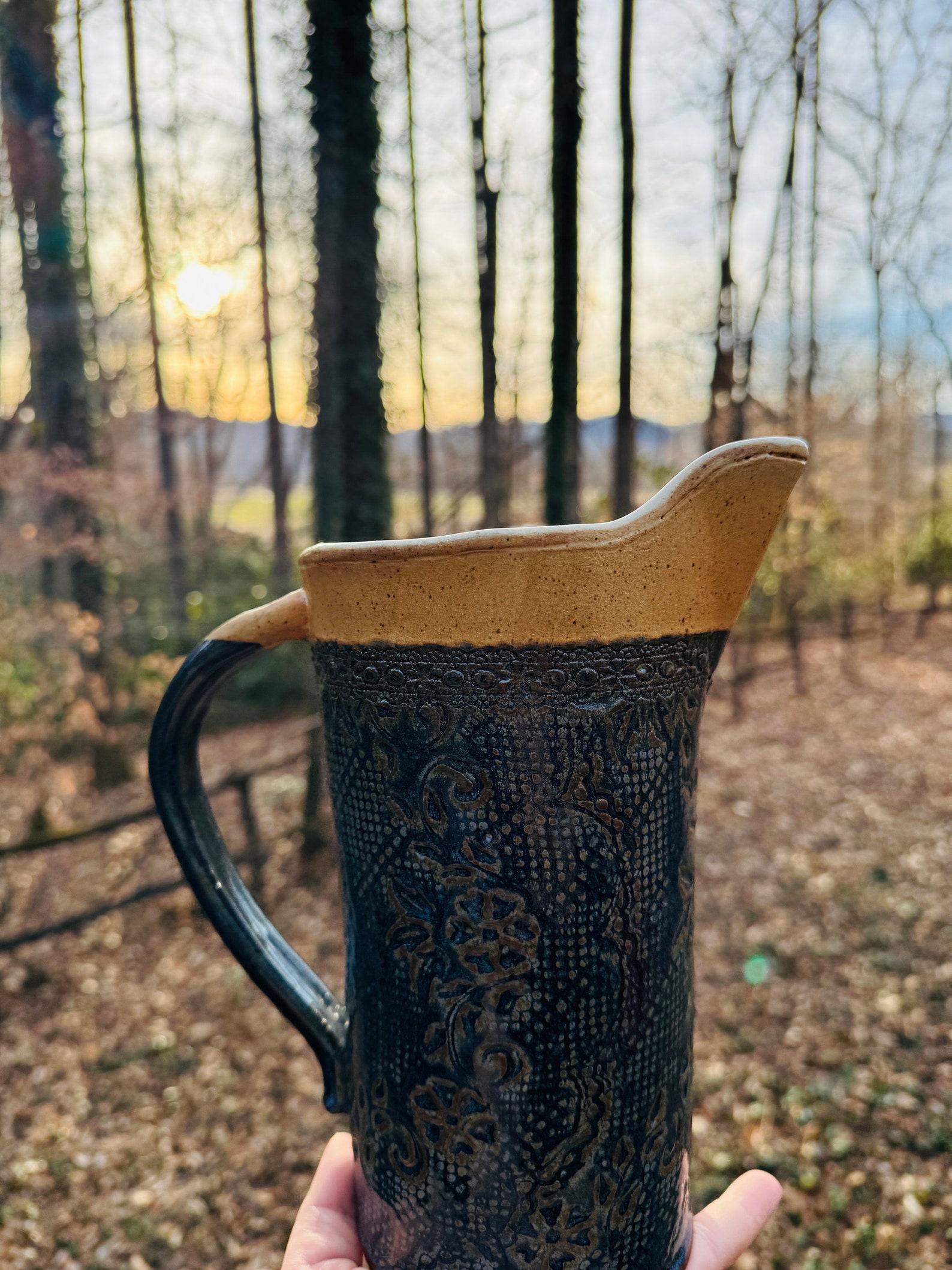 Handmade Ceramic Pitcher, Studio Pottery Pitcher, Signed - Etsy
