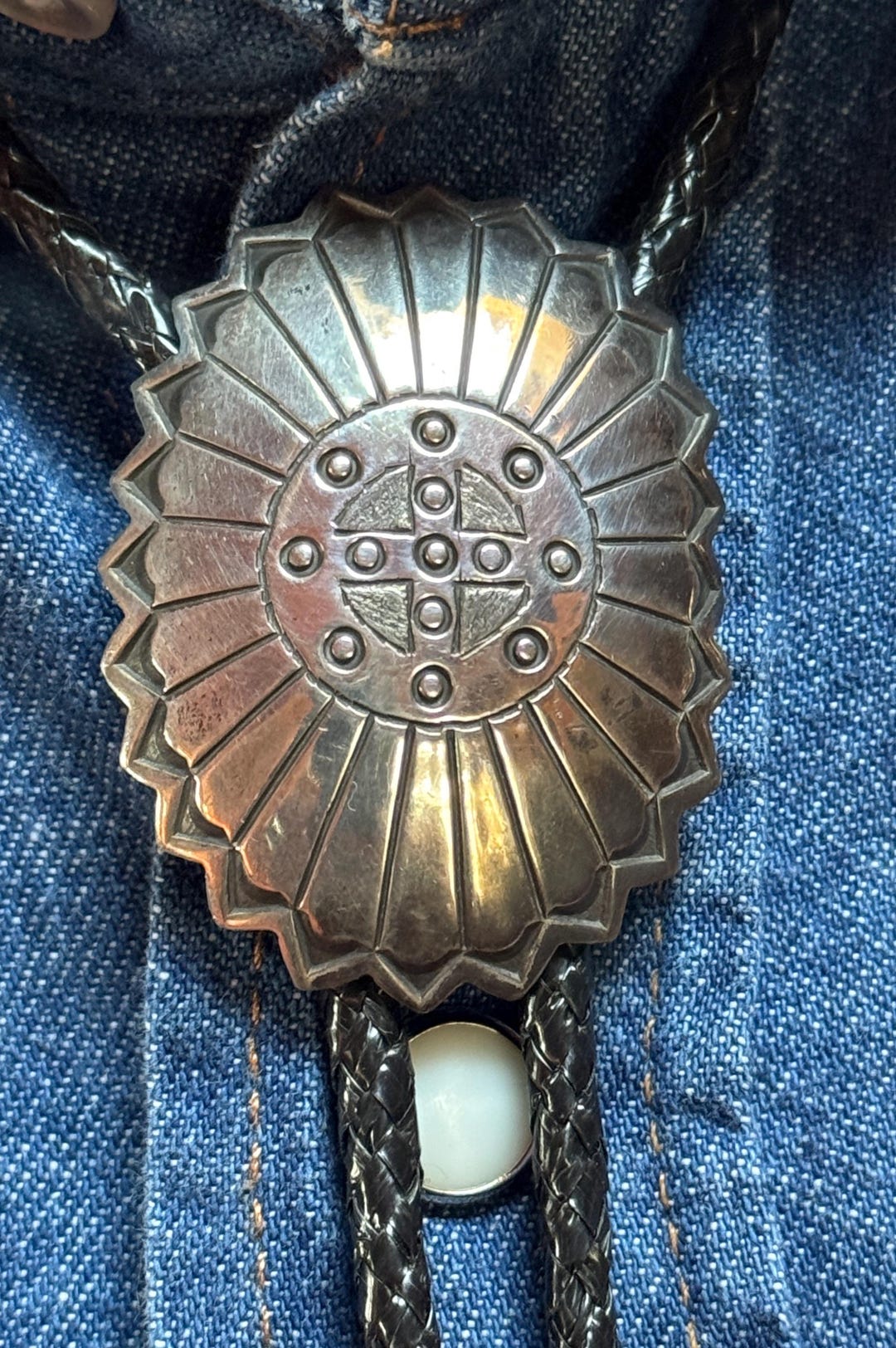 Vintage Western Bolo Tie, Saddle Bolo - Etsy