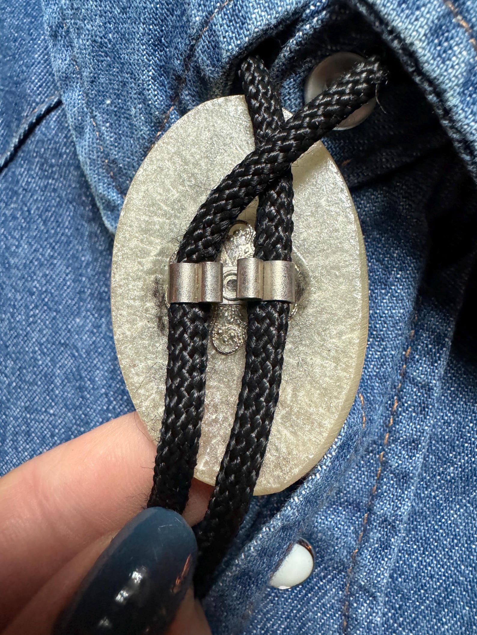 Western Bolo Tie With Scorpion on Rope - Etsy