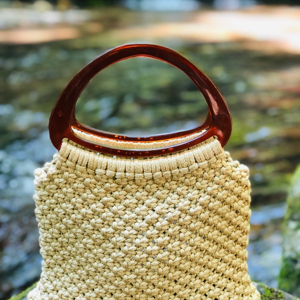 Macrame Purse - Etsy