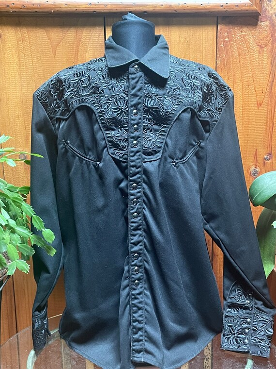 Scully mens pearl snap - Gem