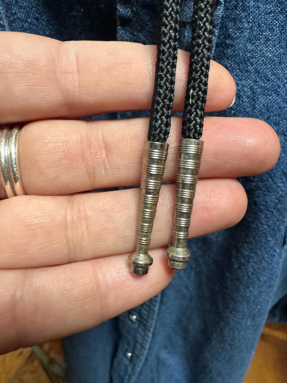 Western Bolo Tie With Scorpion on Rope - Etsy