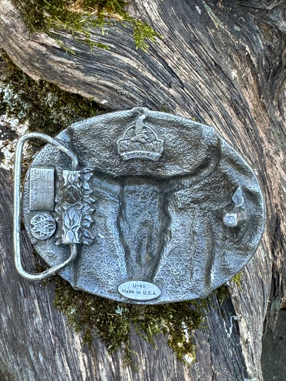 Vintage Native American Belt Buckle, Buffalo Skull Belt Buckle - Etsy