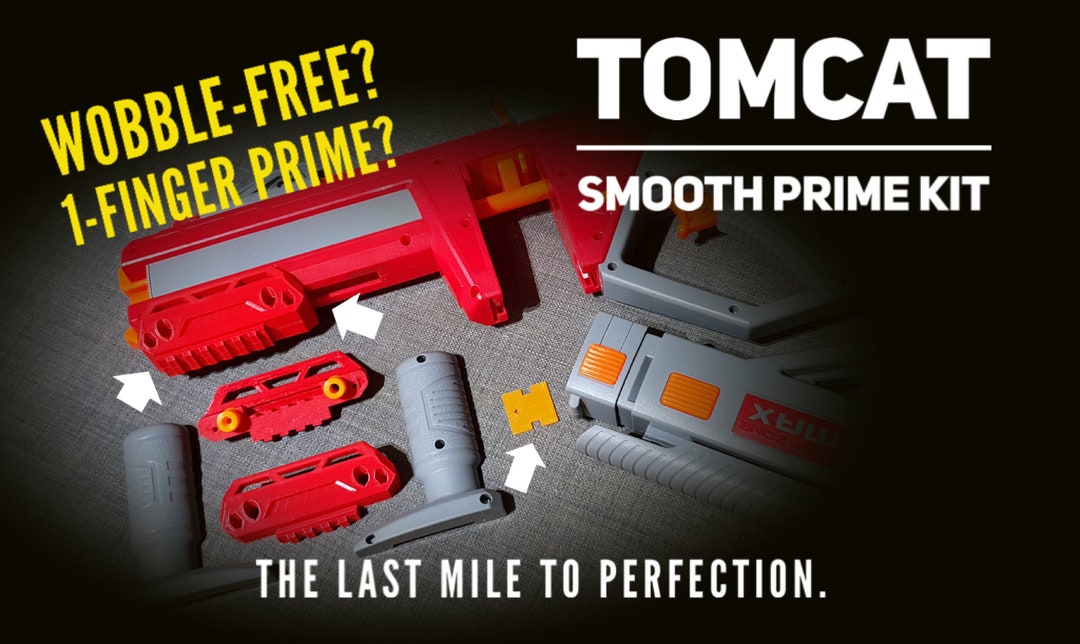 File Only - Got "tomcat Wrist?" Smooth Prime Kit for Dart Zone Tomcat Blaster - Etsy