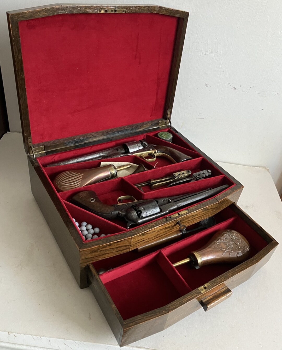 Case/chest for a Pair of Colt or Remington Army Revolvers. - Etsy