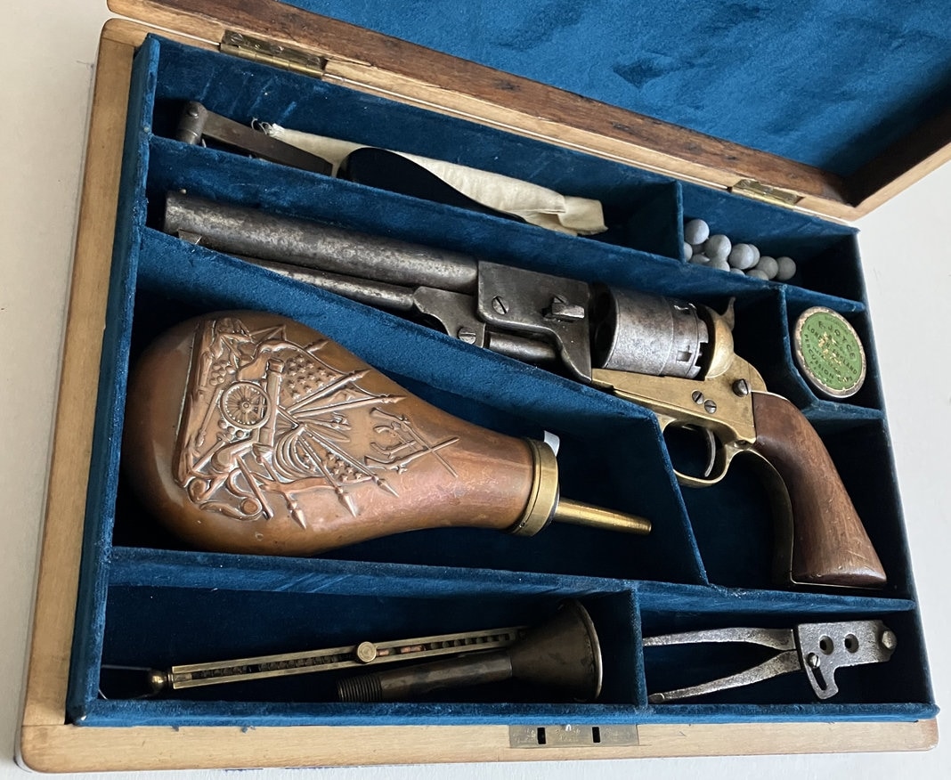 Case for a Short Barrel Navy Percussion Revolver. - Etsy