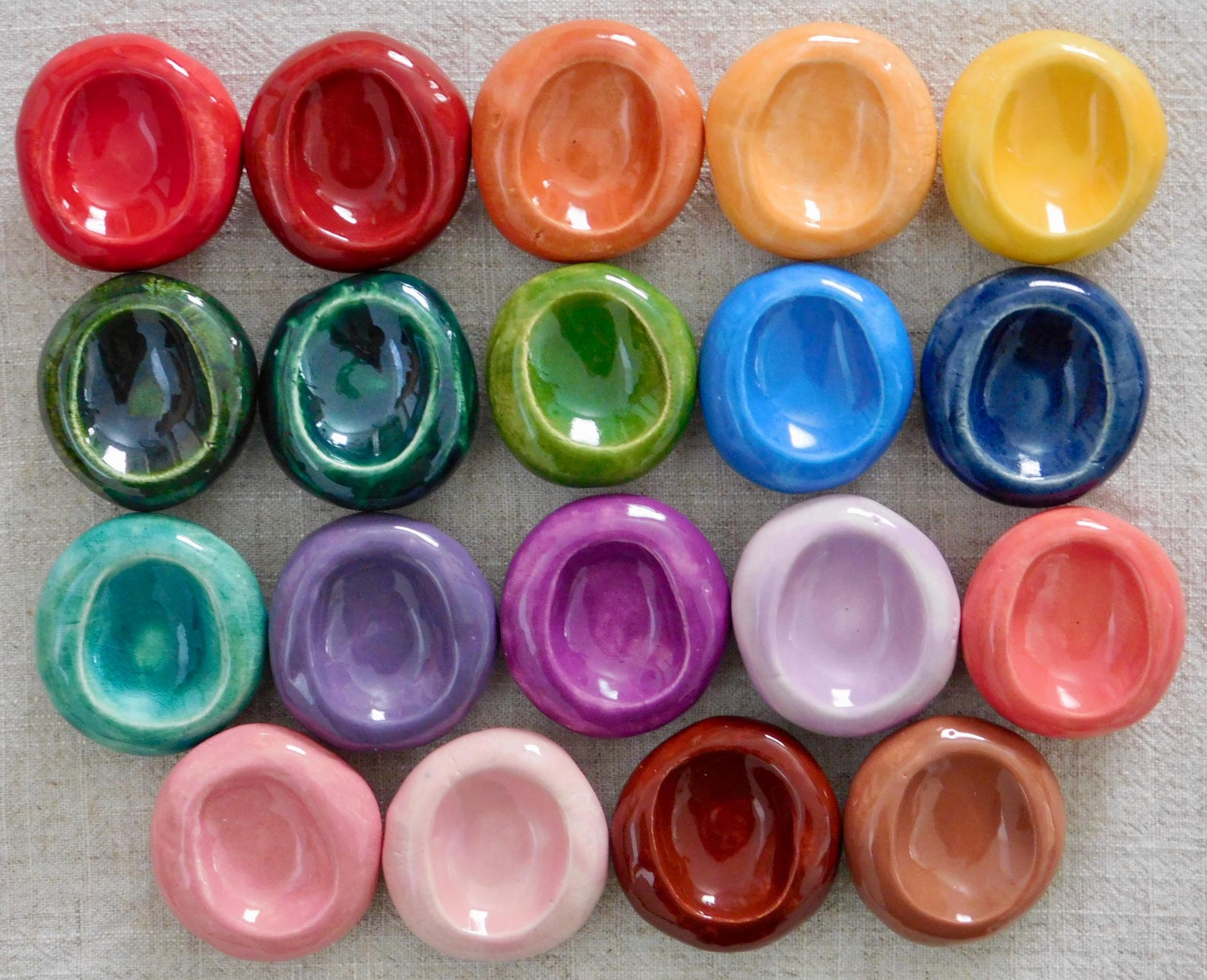 Handmade Ceramic Worry Stones- Series 1 - Etsy