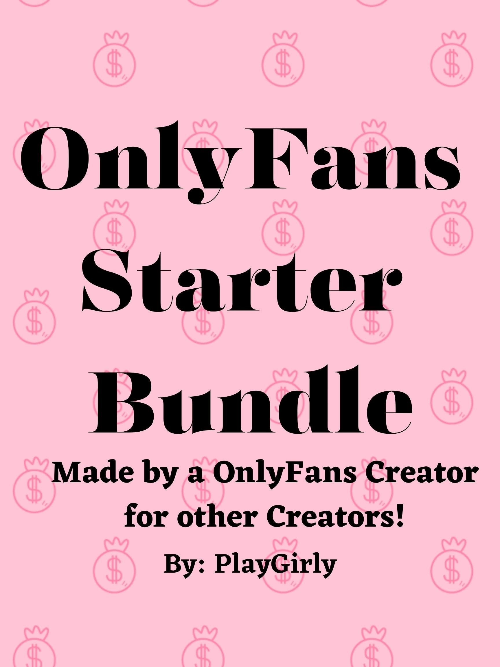 Onlyfans Starter Bundle With Captions - Etsy