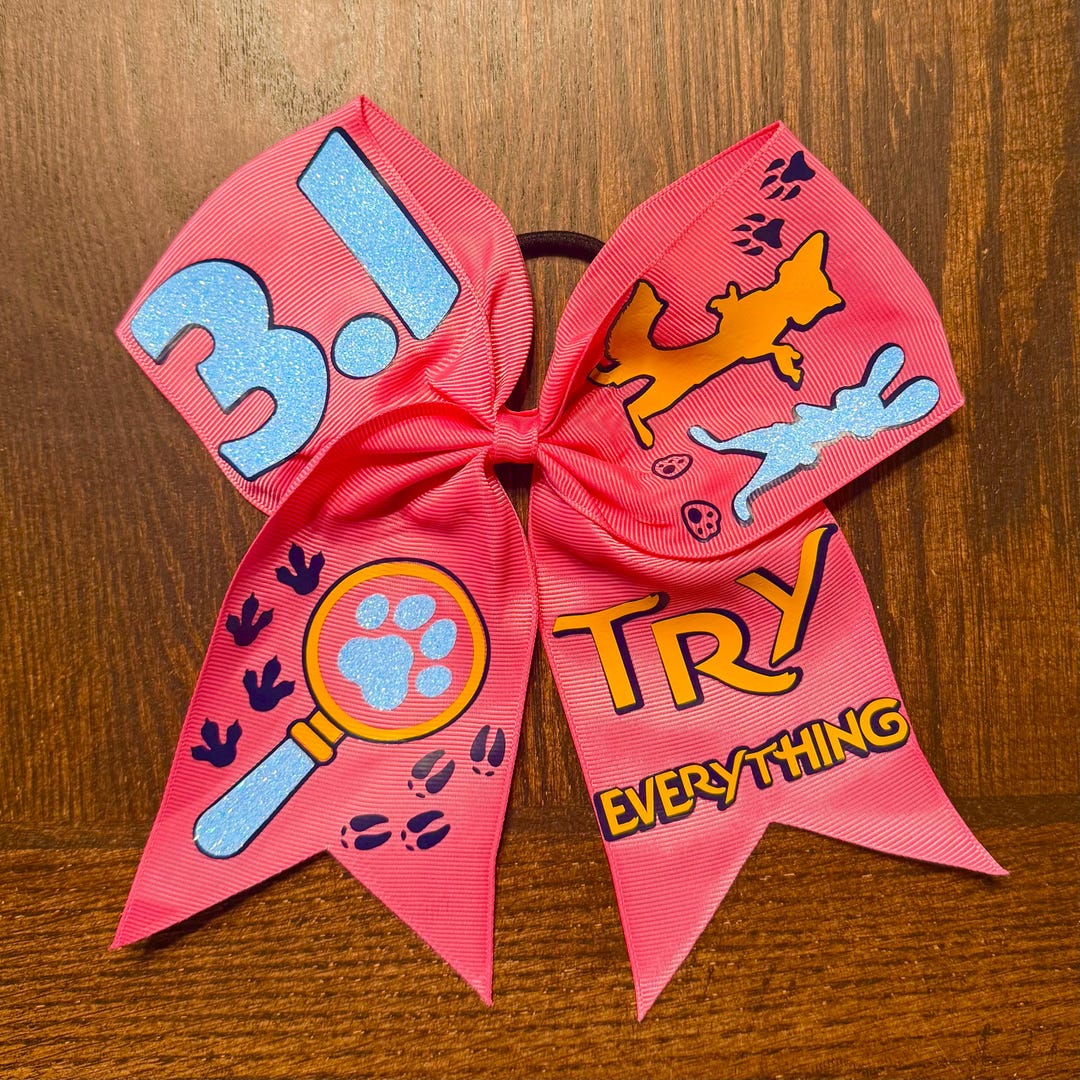 Springtime Surprise 5k 2026 Zootopia Cheer Bow - Etsy Canada