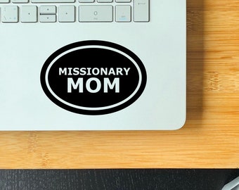 Missionary Mom Mormon Car Decal RV LDS Mormon Missionary Parent Off ...