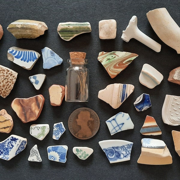 Mudlarking Pottery - Etsy