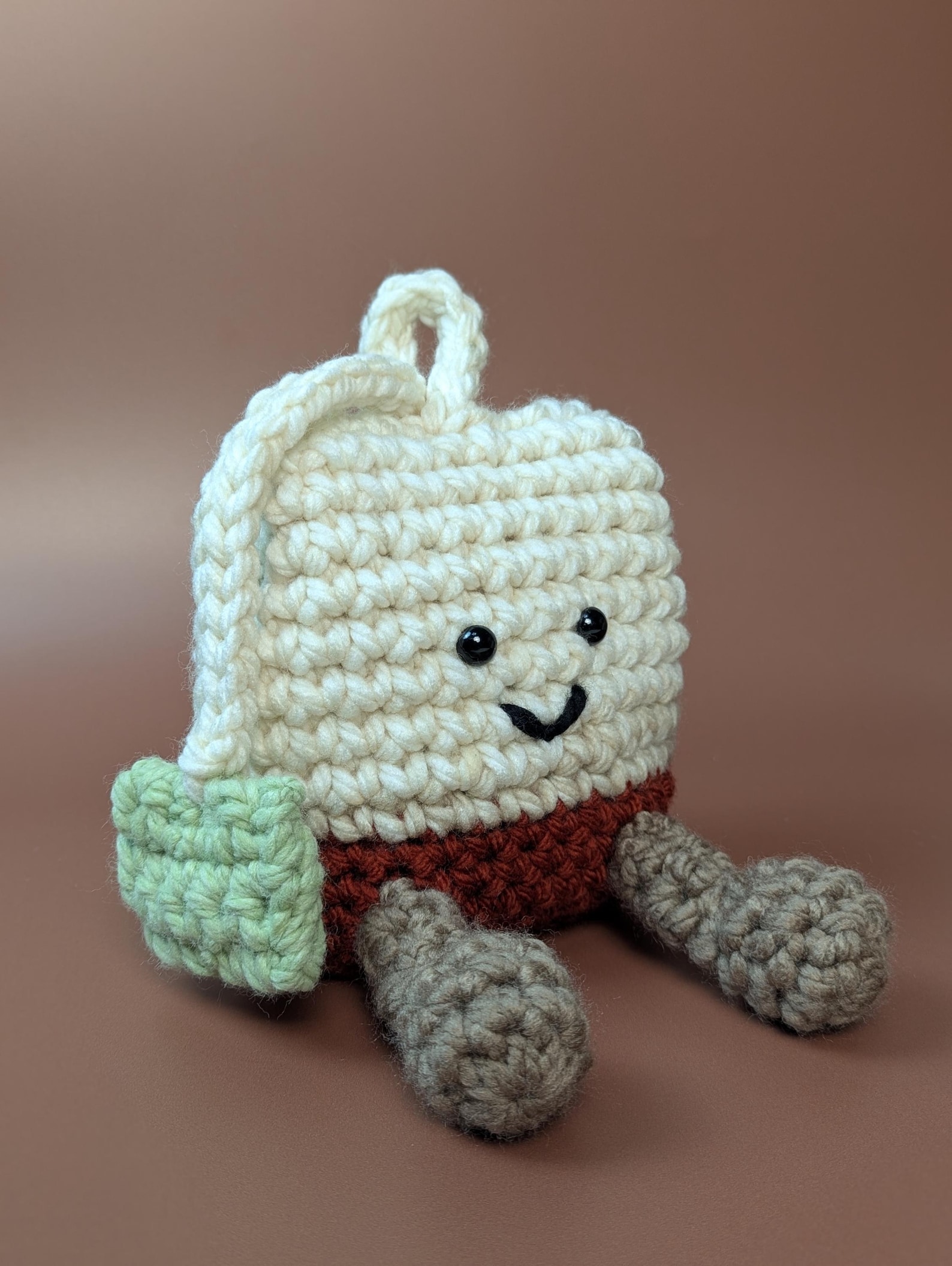 Crochet Tea Bag Plushie Pattern: Beginner Amigurumi Toy (PDF Digital ...