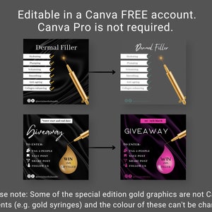 NEW Lip Filler Instagram Botox and Fillers Instagram Template / Botox ...