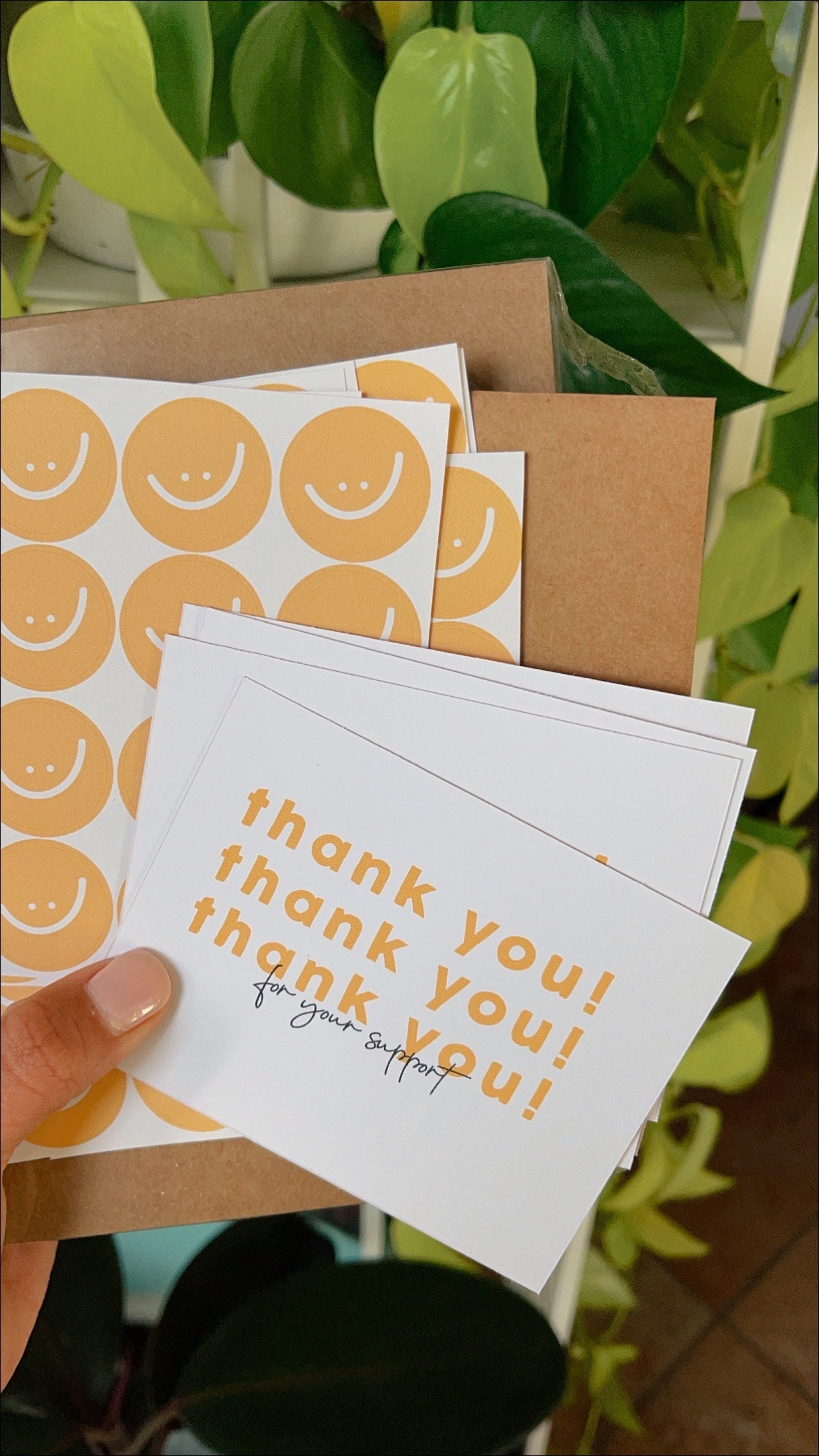 Thank You Card Kit - DIGITAL DOWNLOAD - Etsy