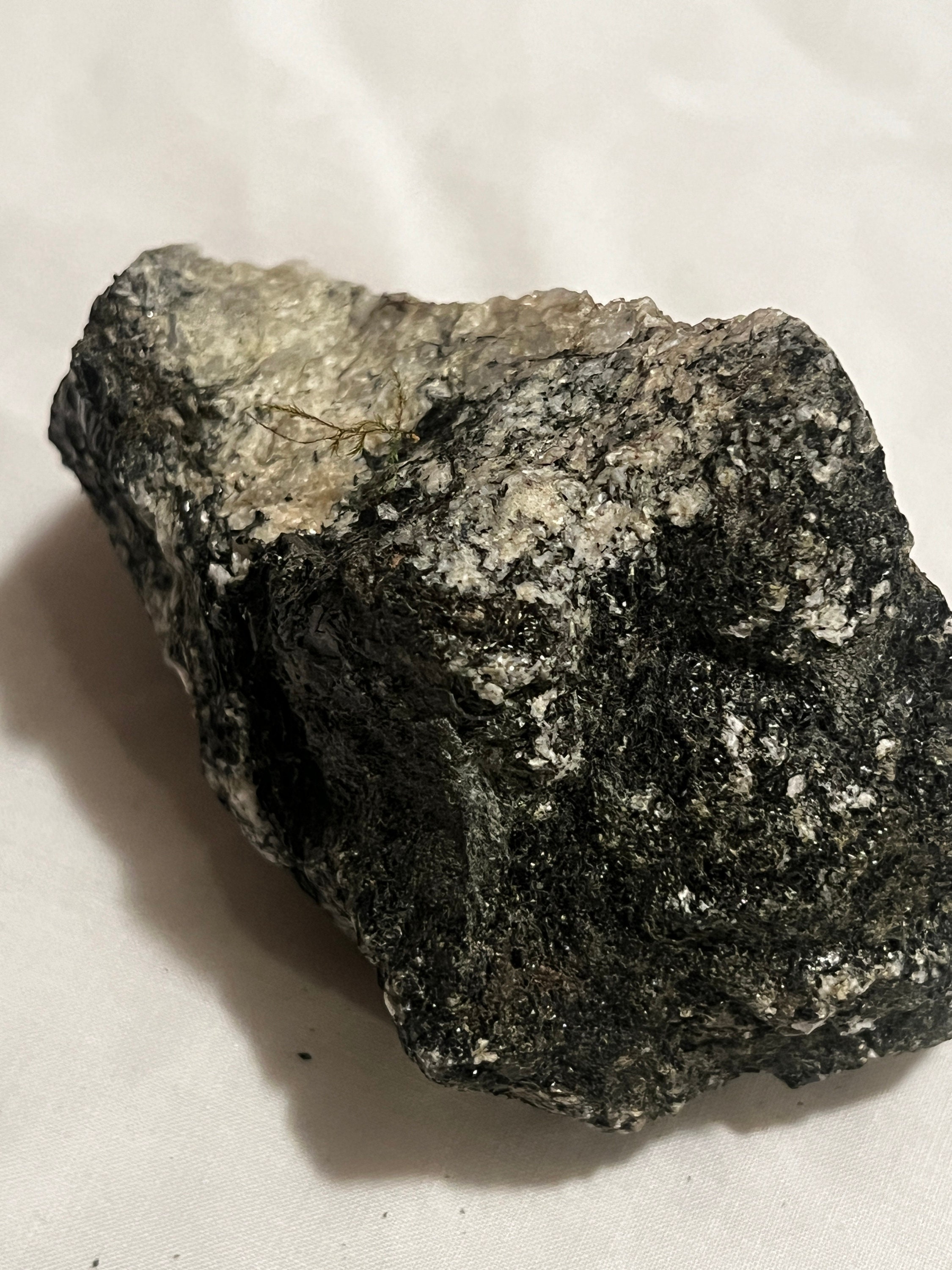 Black Mica Biotite With Quartz Specimen - Etsy