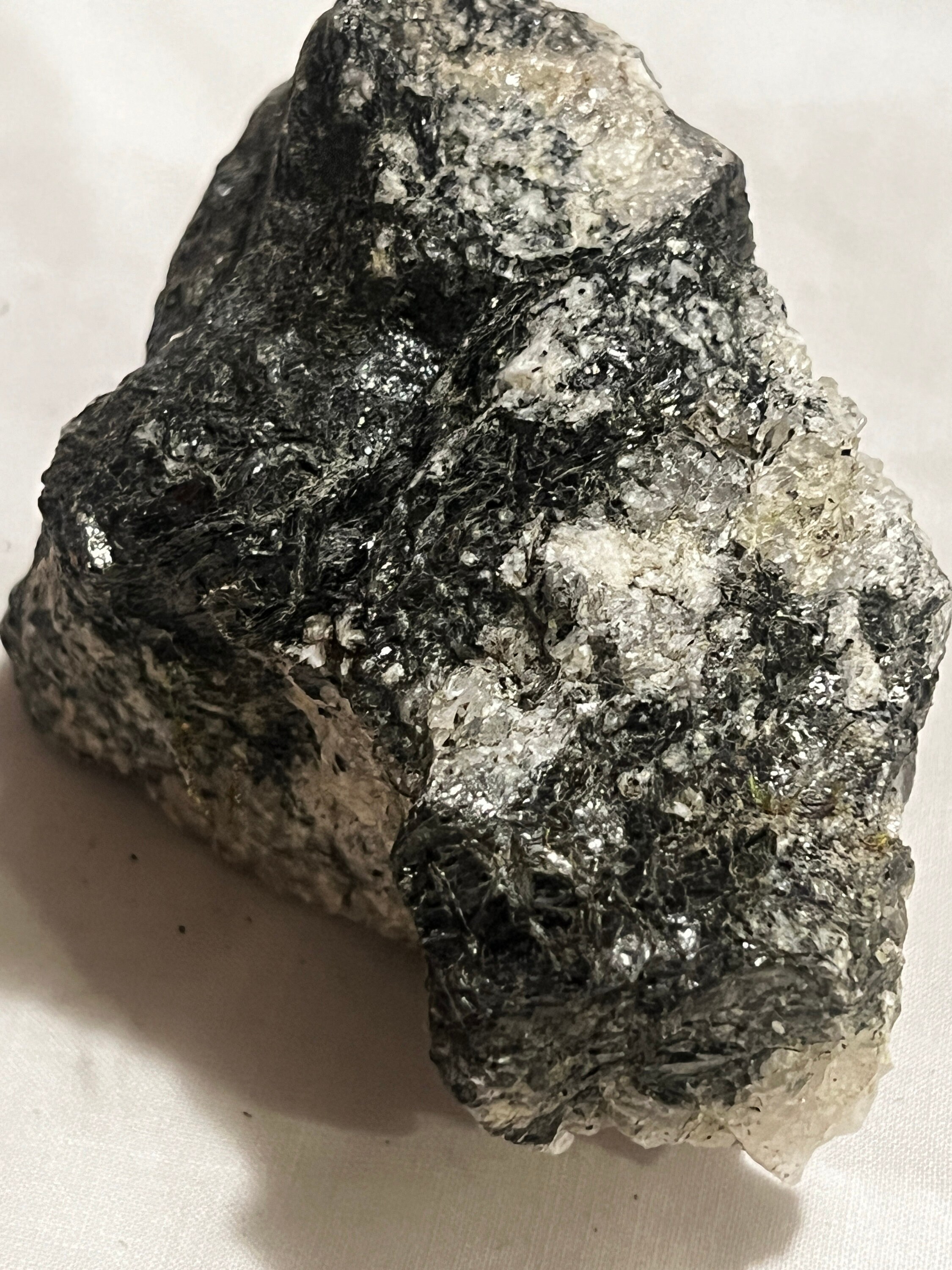 Black Mica Biotite With Quartz Specimen - Etsy
