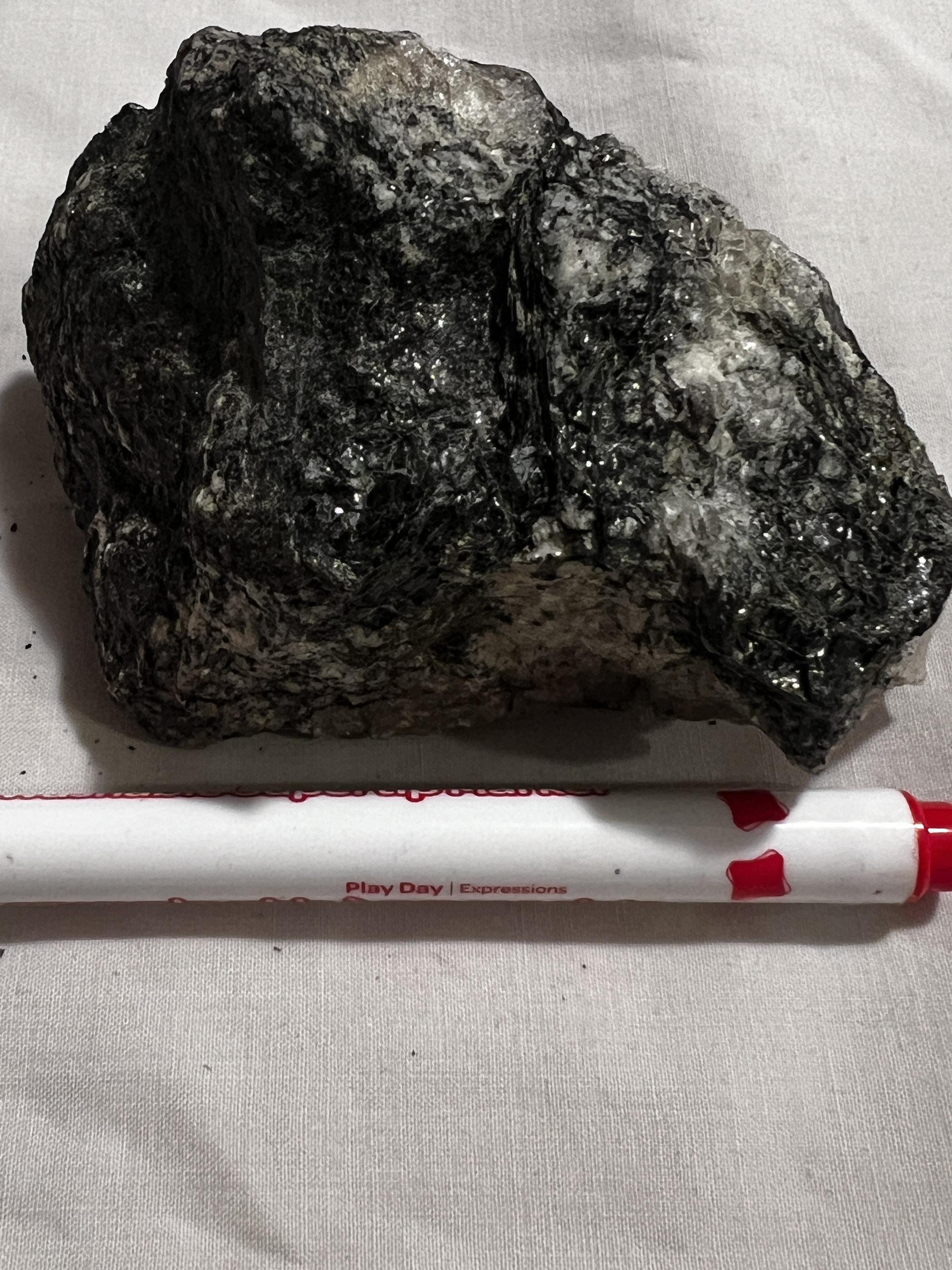 Black Mica Biotite With Quartz Specimen - Etsy