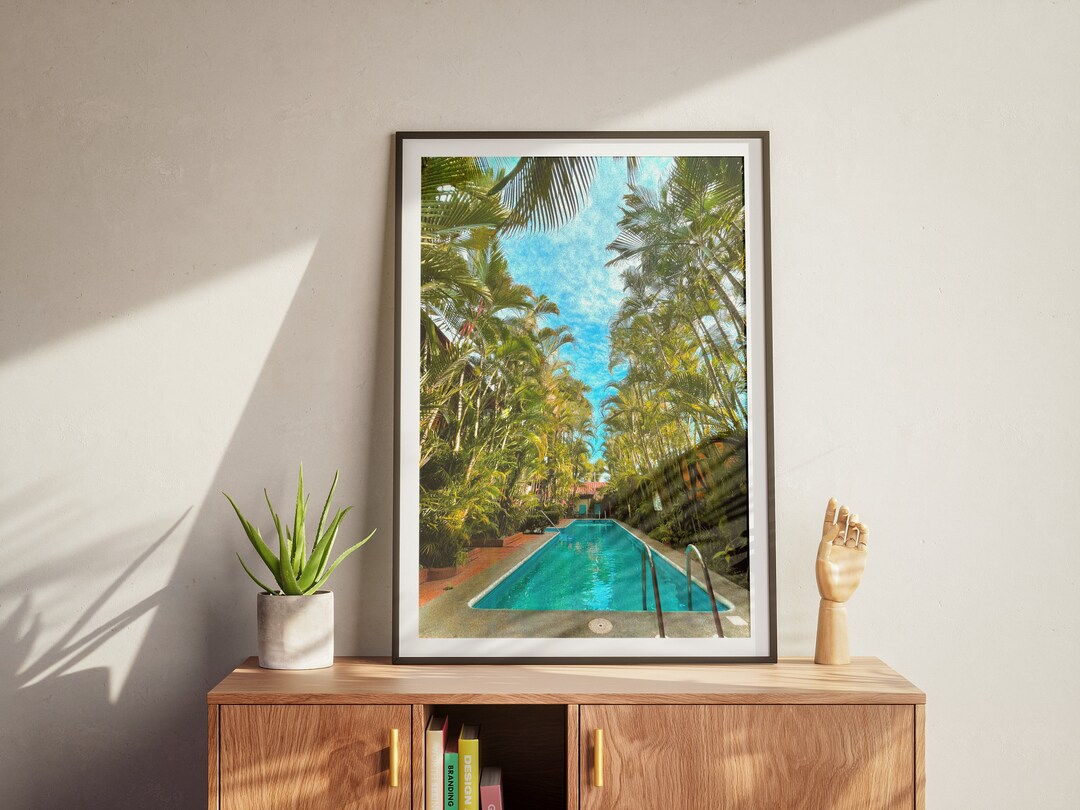 Tropical Serenity: Palm Tree Photo Print - Etsy