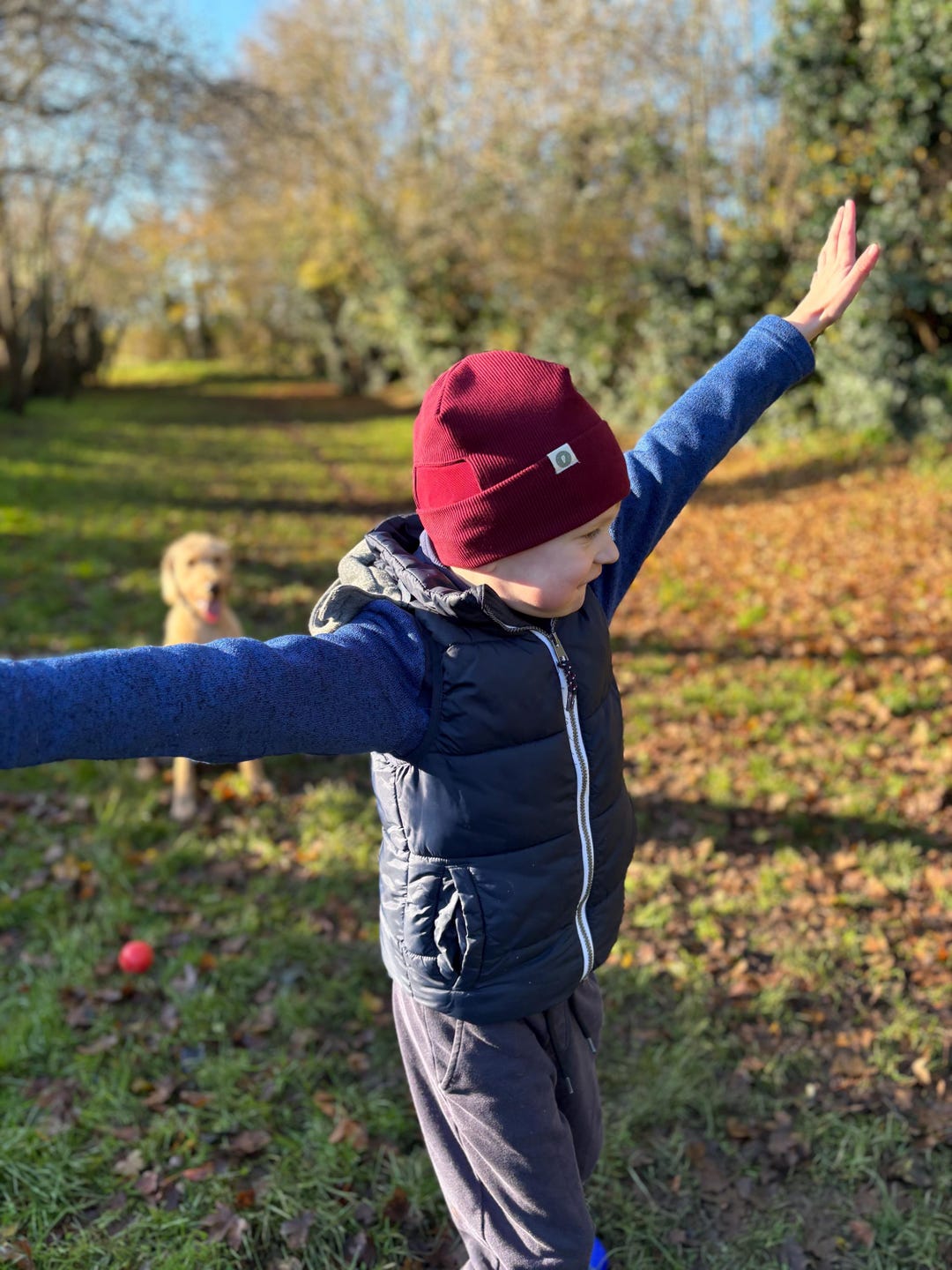 Cochlear Implant/hearing Aid Everyday Ribbed Beanie Hat - Turn up Style ...