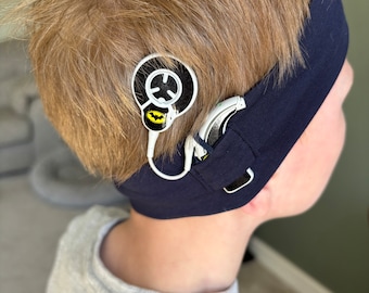 SOLID COLOR Bilateral Cochlear Implant Headbands - Etsy