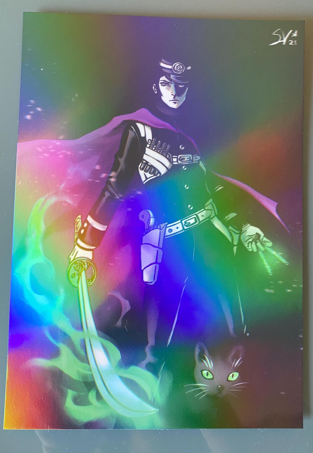 Raidou Kuzunoha Holo Print - Etsy